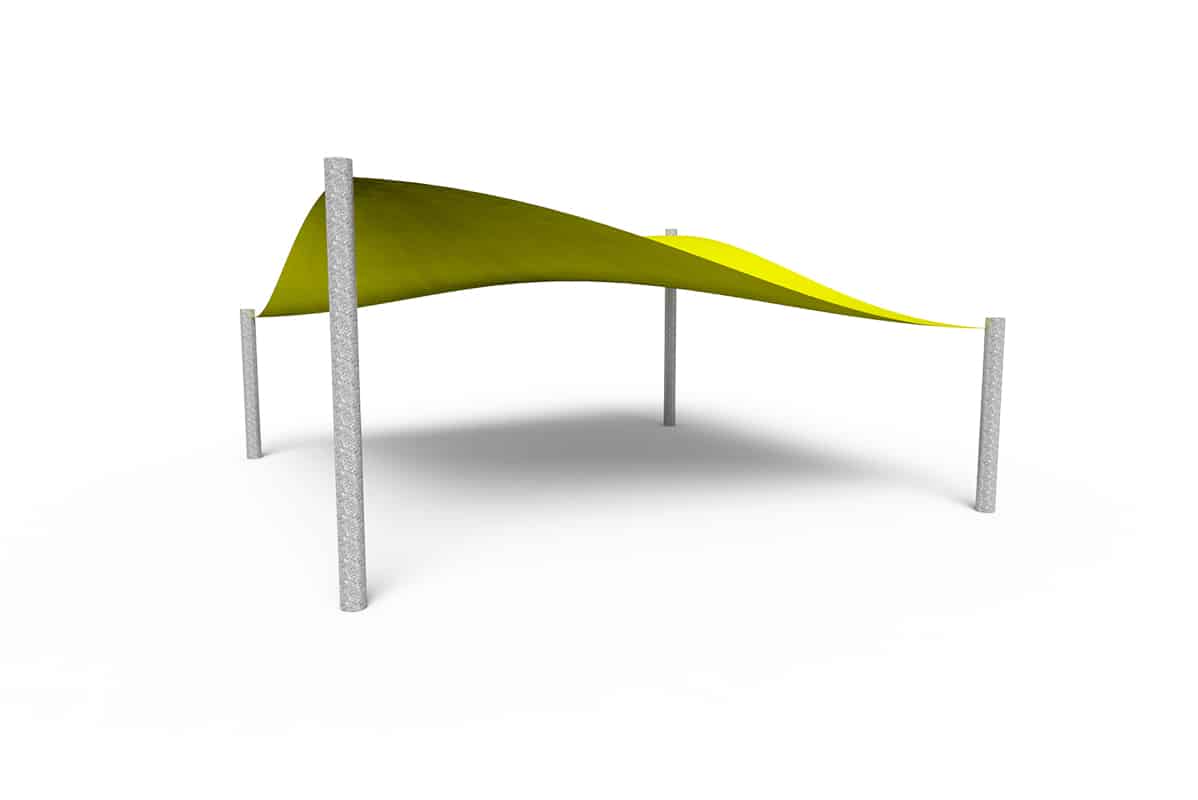 Square Sail Shade 8m x 8m | Sun Shade for Play Areas